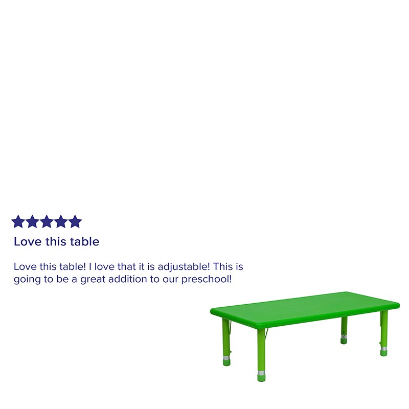 Flash Furniture Green Preschool Activity Table | Michaels