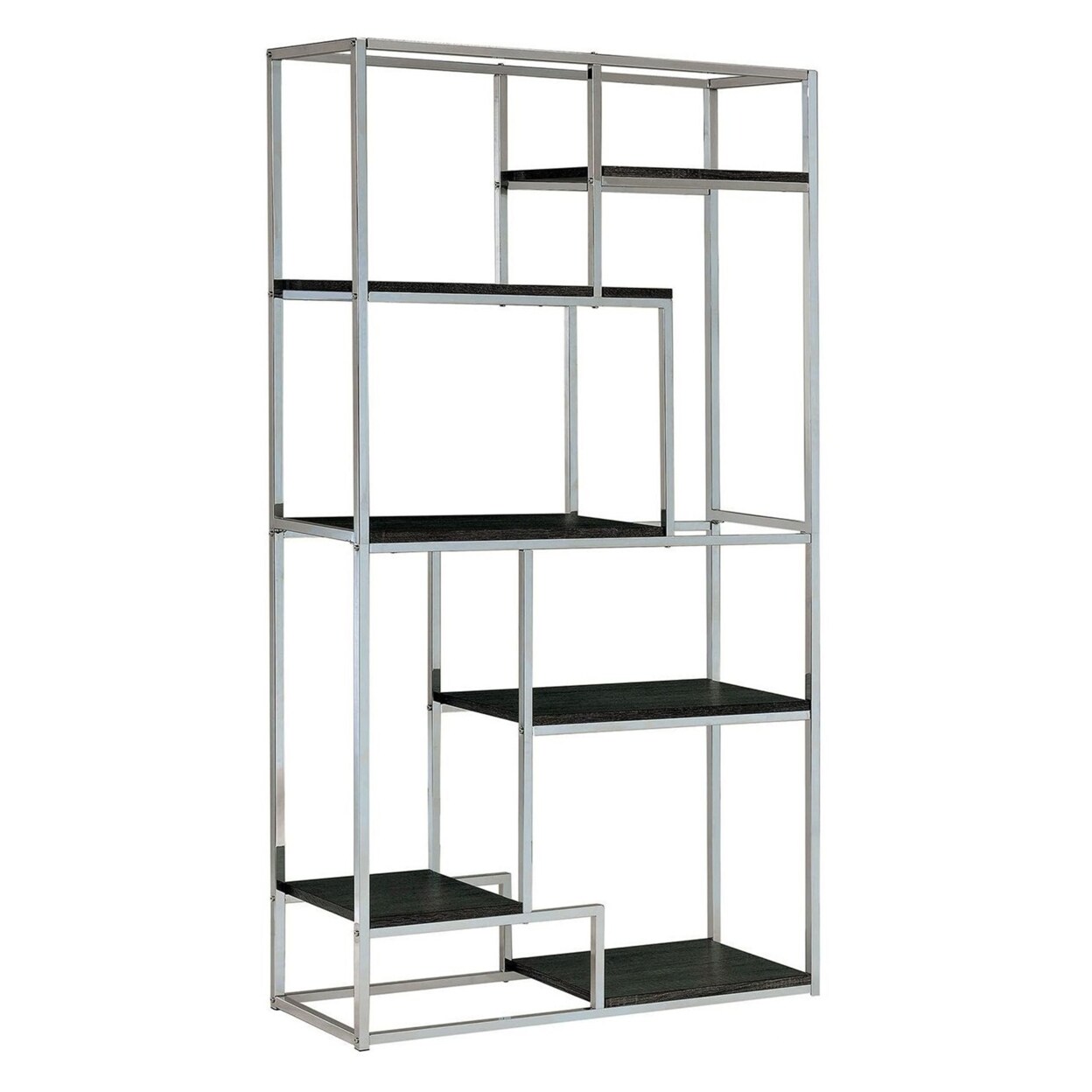 Saltoro Sherpi Elvira Contemporary Display Shelf, Chrome Finish- | Michaels