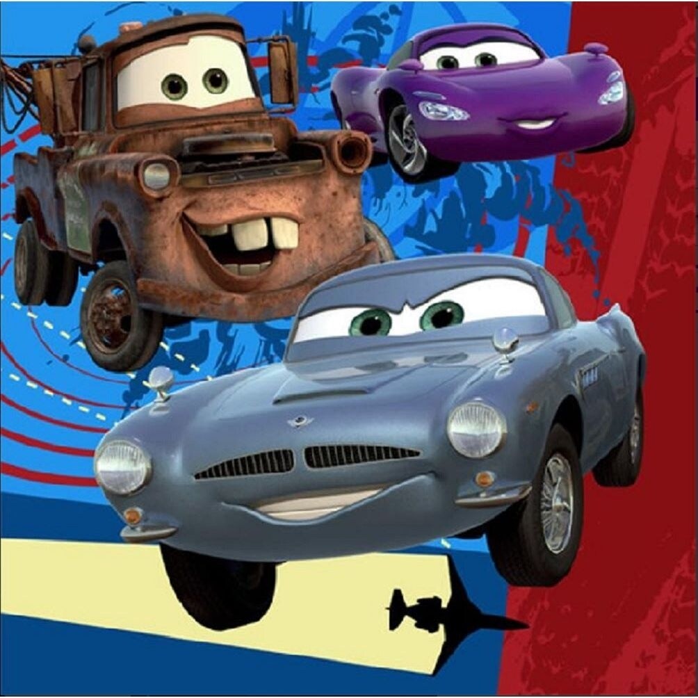 Hallmark Disney Cars 2 3D Luncheon Napkins (16) | Michaels