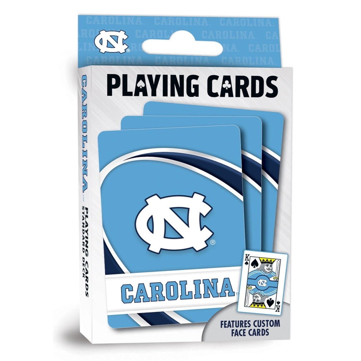 Unc Tar Heels Playing Cards 54 Card Deck Officially Licensed Ncaa Team ...