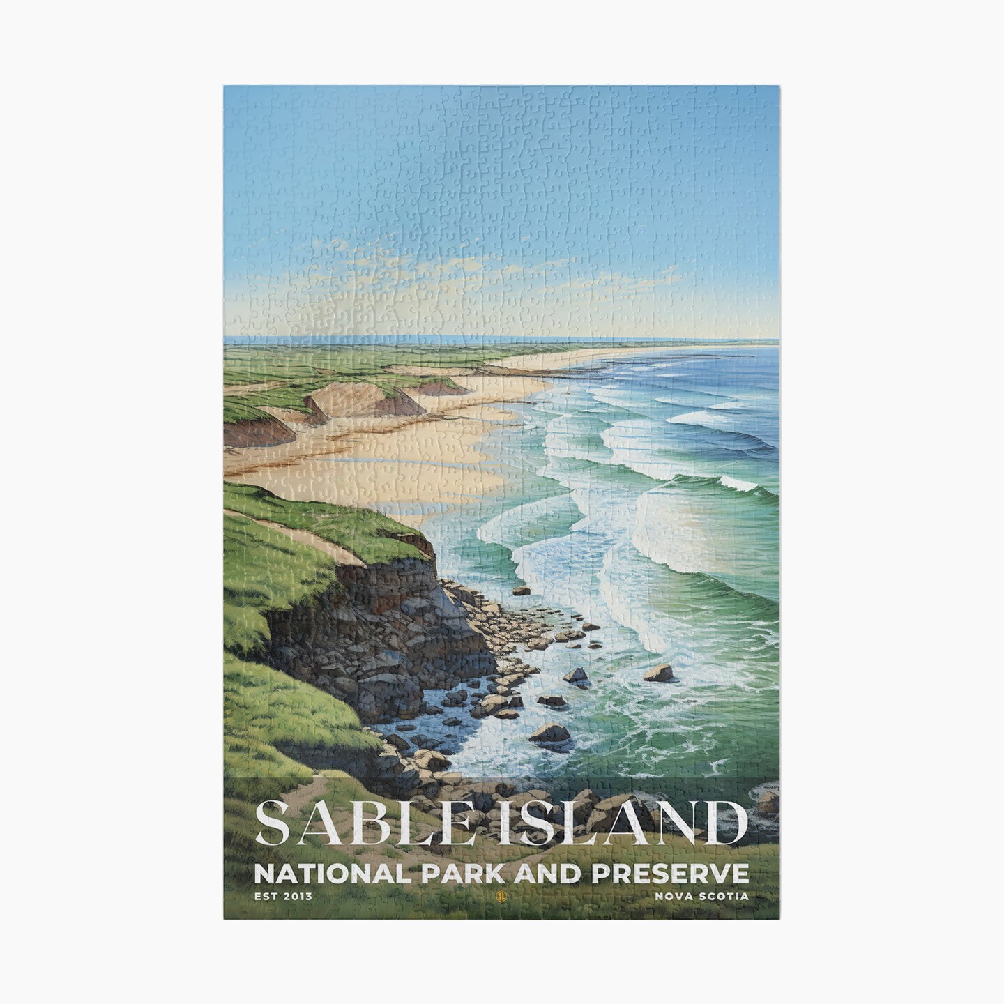 Sable Island National Park Reserve Jigsaw Puzzle, Family Game, Holiday ...