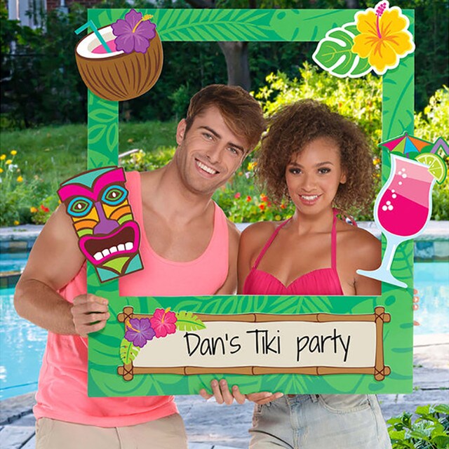 Customizable Tiki Giant Photo Frame Set | Michaels