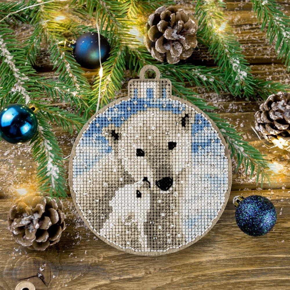 Cross-stitch kits on wood FLW-016 | Michaels