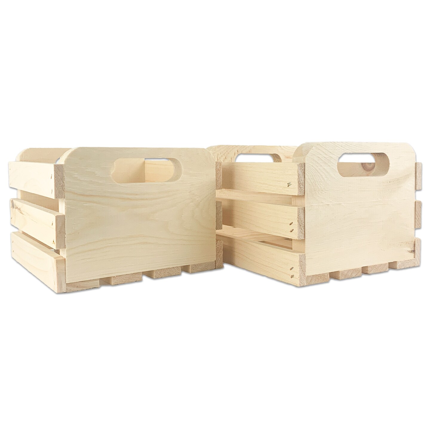 Wilson Pine Wood Crate Small | Michaels