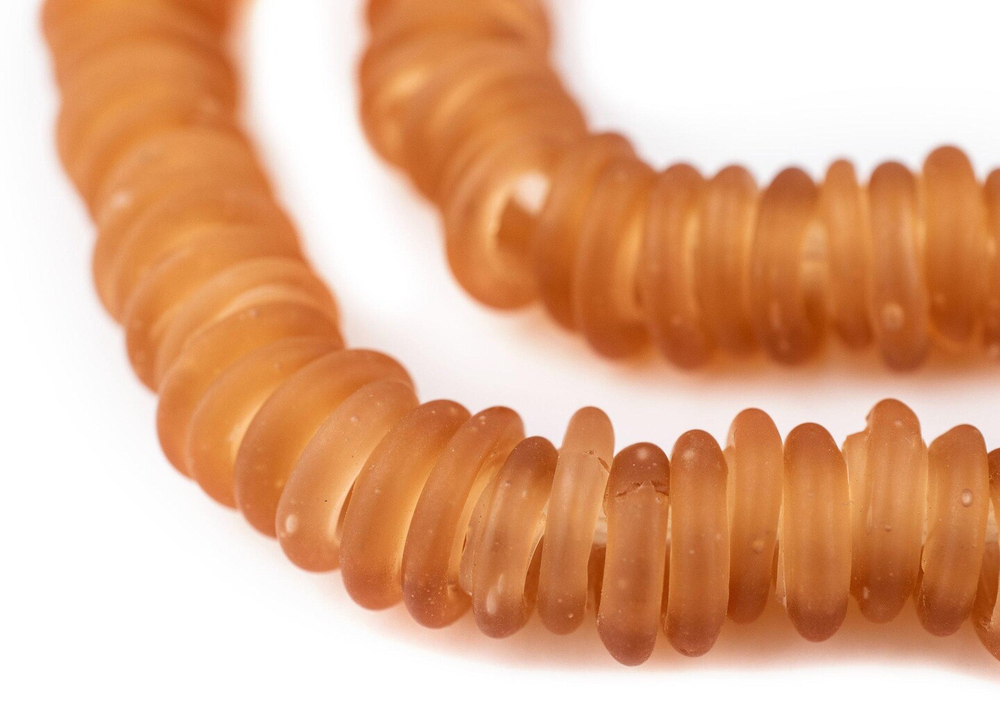 TheBeadChest Rose Annular Wound Dogon Beads (14mm) | Michaels