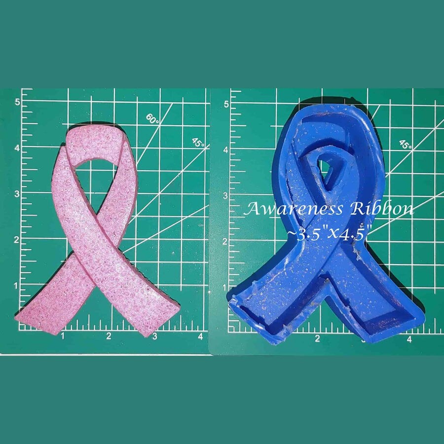 awareness ribbon silicone freshie mold | Michaels