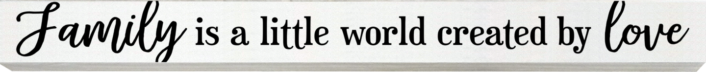 Family White Skinny Signs, 1.5 x 16” | Michaels