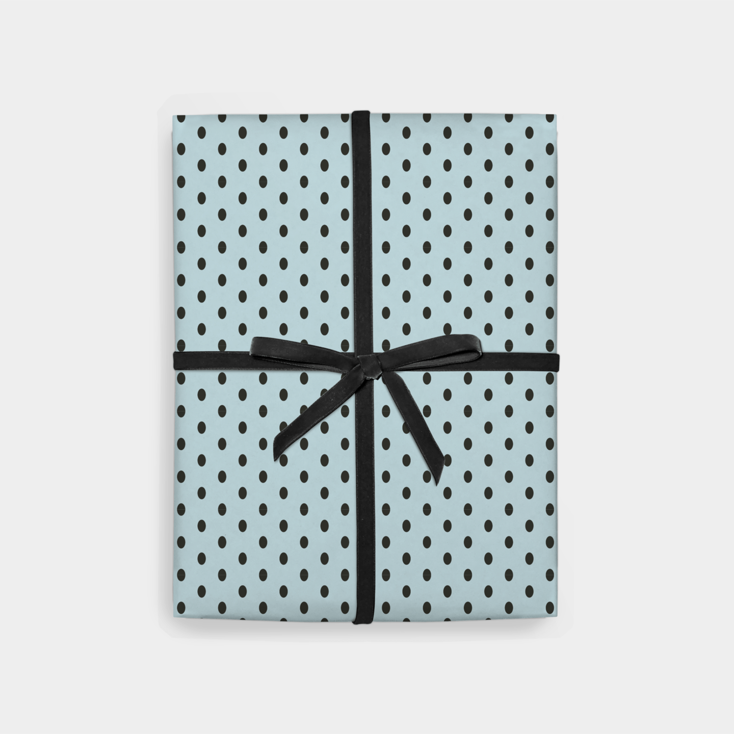 Classic Polka Dot Gift Wrap, Light Blue | Michaels