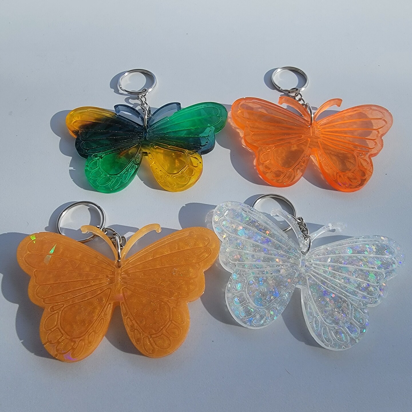 Holographic Butterfly Keychain Style 1 | MakerPlace by Michaels