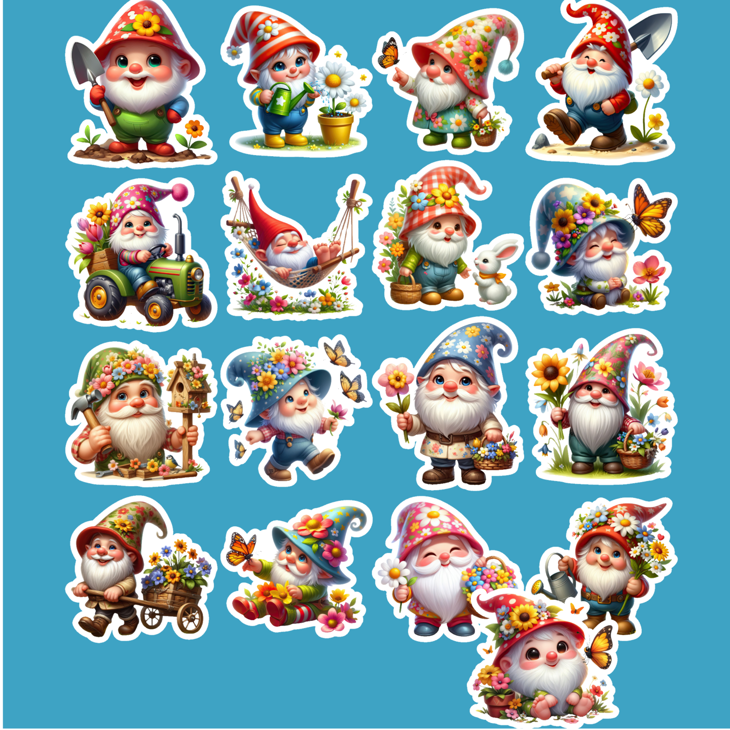Garden Gnome Stickers | MakerPlace by Michaels