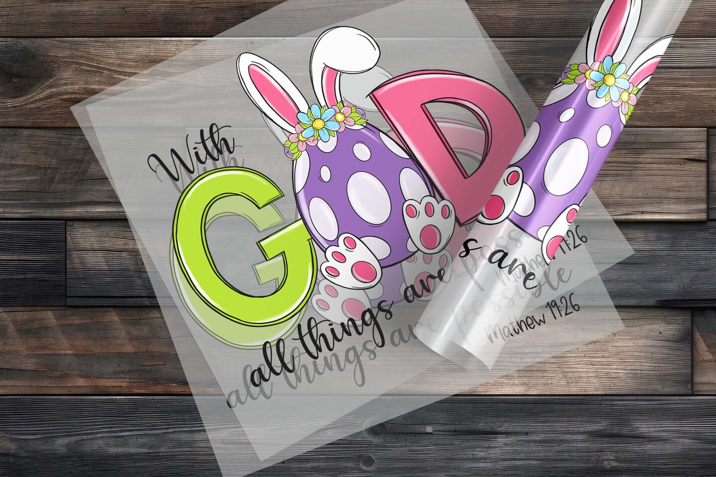 DTF Transfer Print Happy Easter Eggstra Bright 028 Transfer Print ...