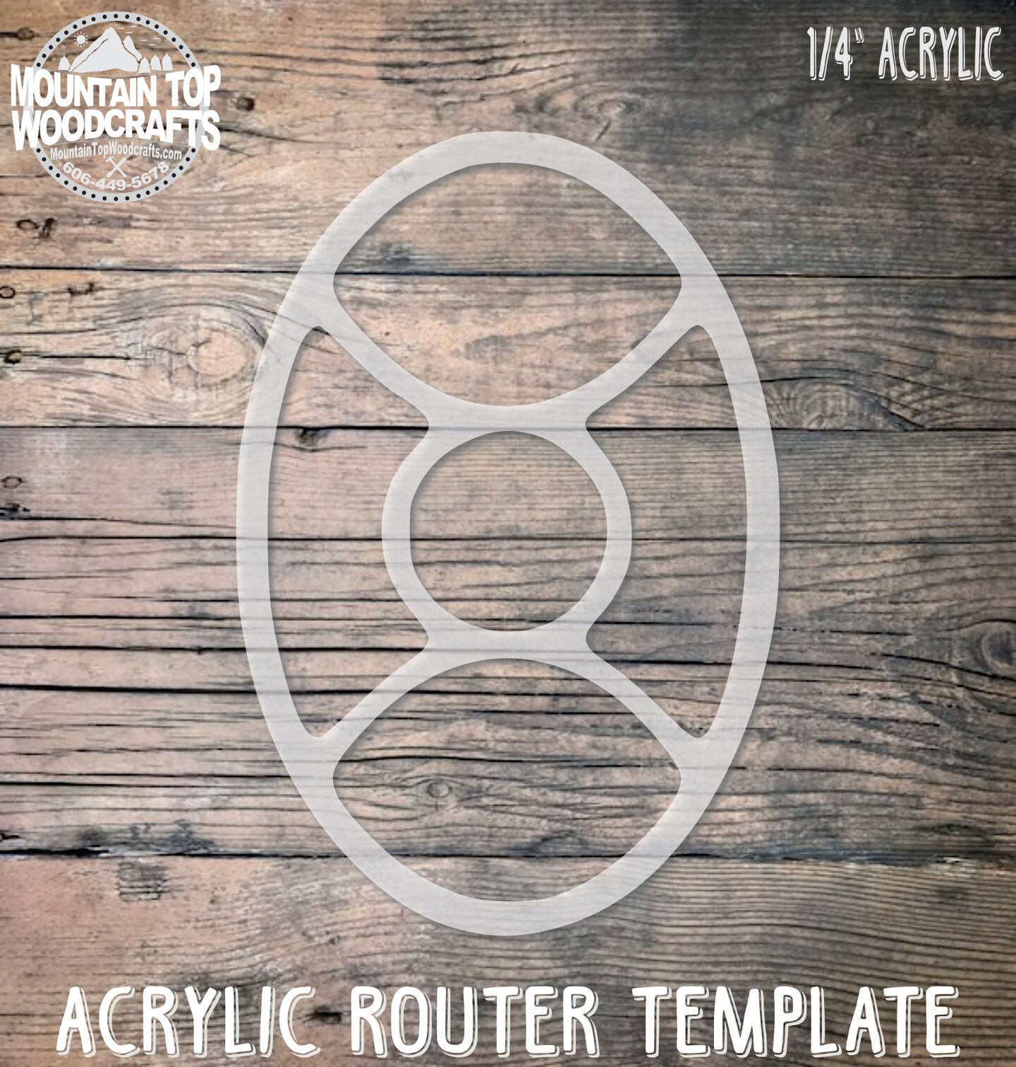 Oval Large 5 Section Curved Tray ~ Acrylic Inlay Wood Router Template ...