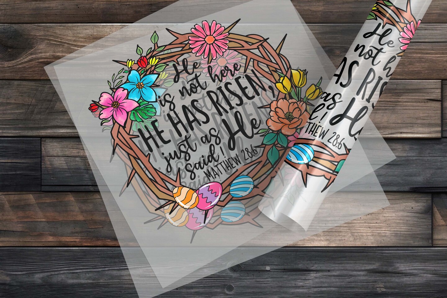 DTF Transfer Print Happy Easter Eggstra Bright 04 Transfer Print ...