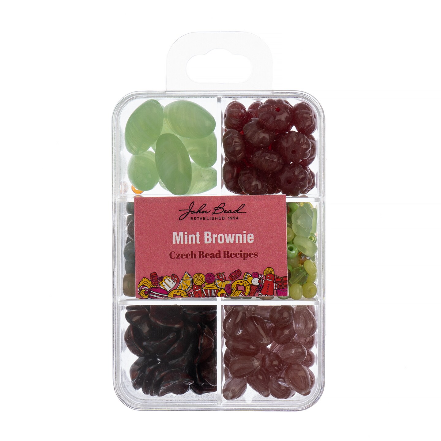 John Bead Recipe Box Czech Glass Beads Kit | Michaels