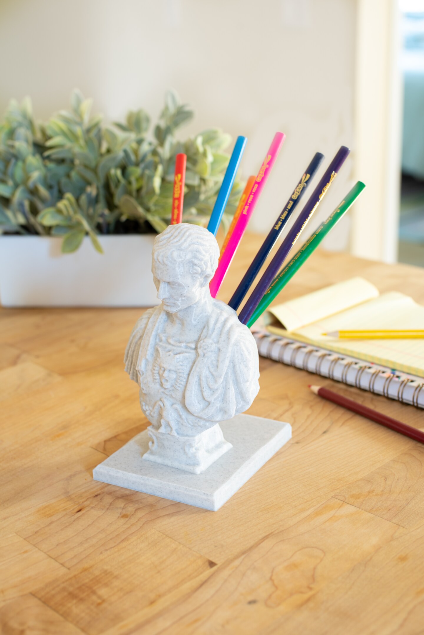 Julius Caesar Office Desk Pen Holder | MakerPlace by Michaels