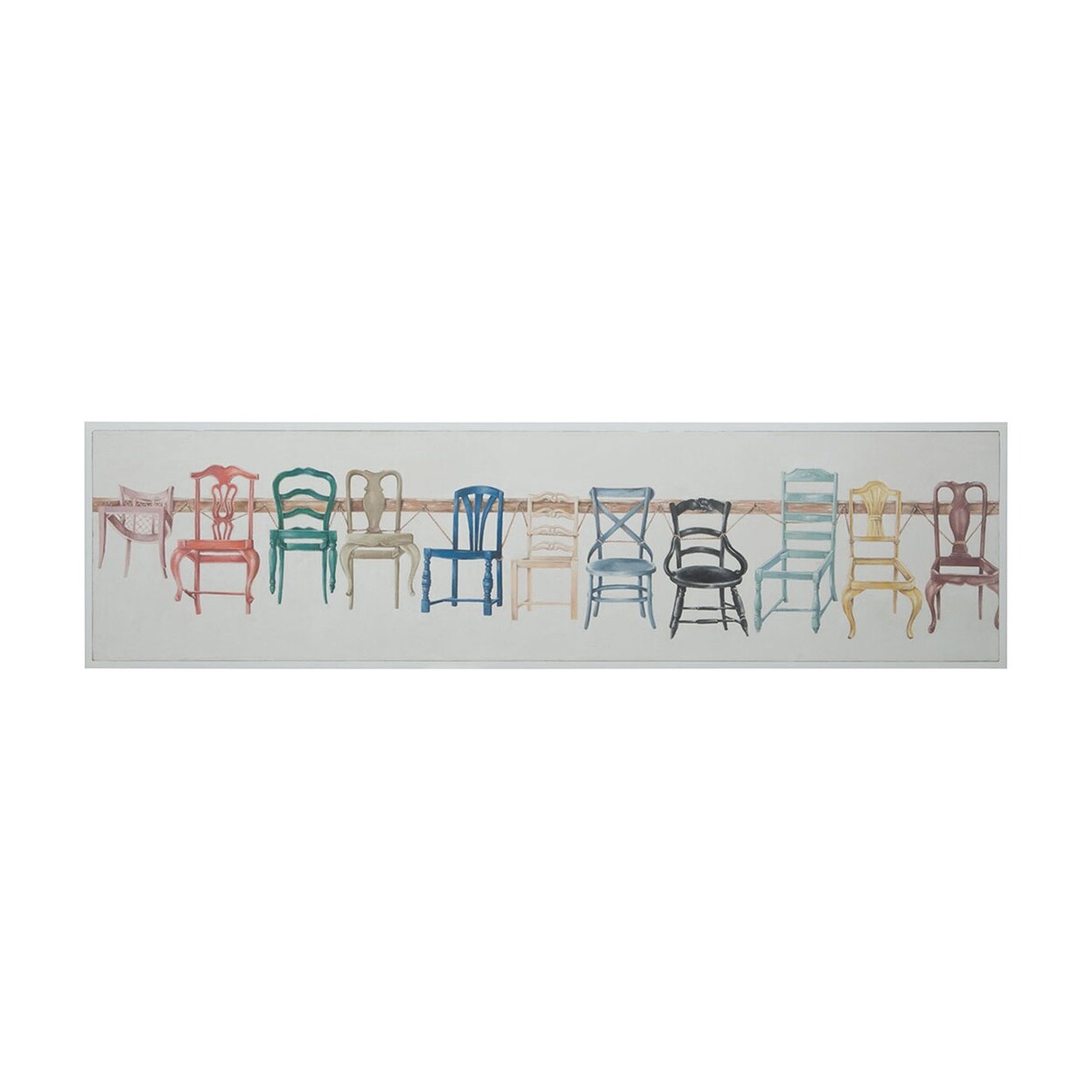 Chair Display - Hand-Painted Art On Canvas | Michaels