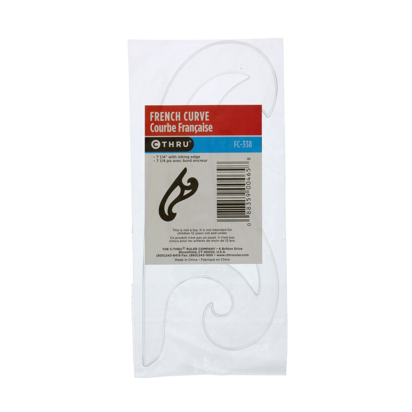 C-Thru French Curve, 7.25" | Michaels