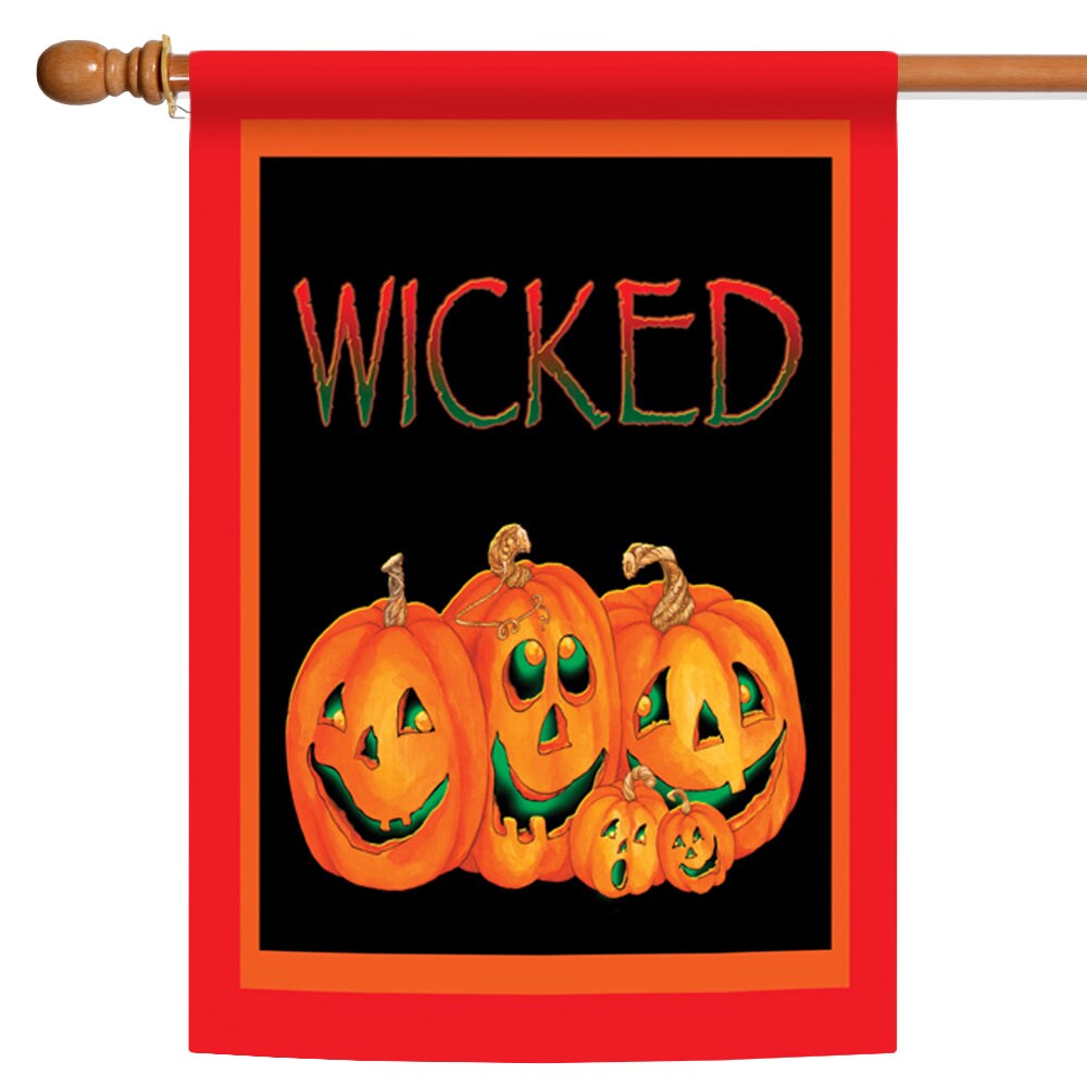 Wicked Decorative Halloween Double Sided Flag | Michaels