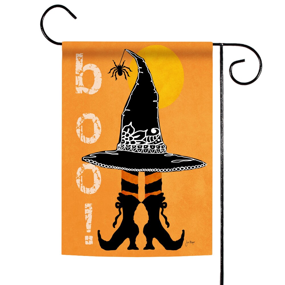 Boo Boots Decorative Halloween Double Sided Flag | Michaels