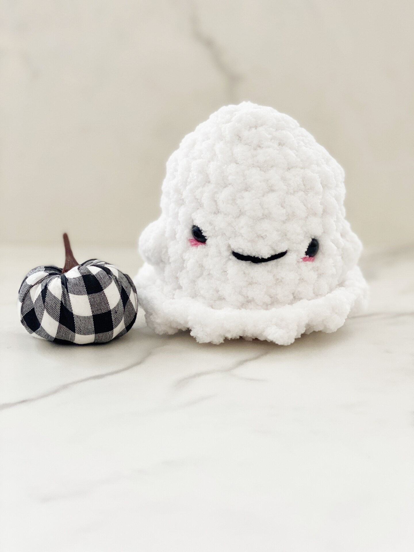 Handmade Ghost Plushie, Plushie Ghost, Amigurumi Ghost, Crocheted Ghost ...