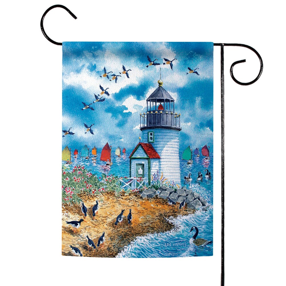 Lighthouse Point Decorative Lighthouse Flag | Michaels