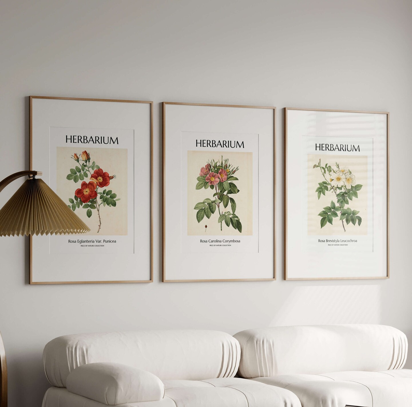 3 Piece Wall Art Set of Three Print Wall Art Set of 3 Flower Poster ...