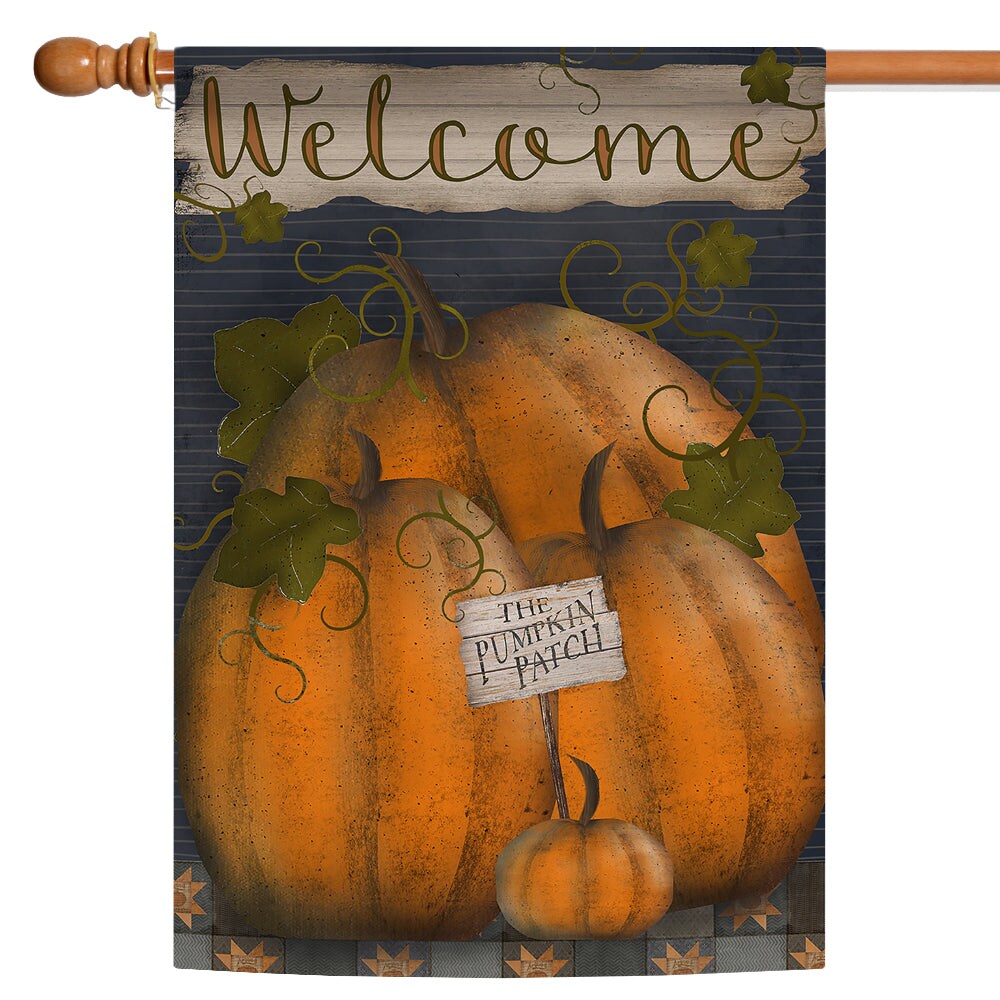 Pumpkin Patch Welcome Decorative Fall Flag | Michaels