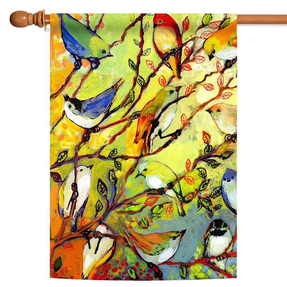 Birdy Branches Decorative Bird Flag | Michaels