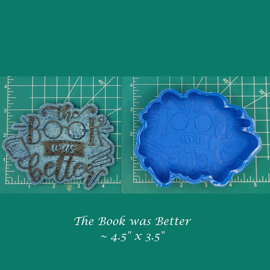 The Book was Better Silicone Freshie Mold | Michaels