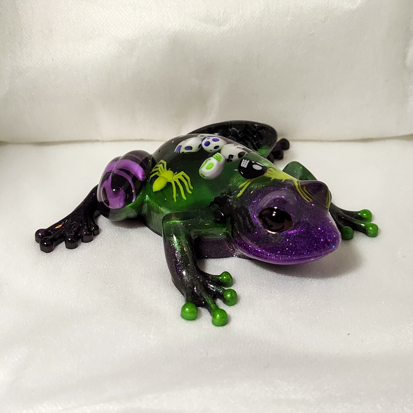 Handmade Skeleton Resin Frog Statue | MakerPlace by Michaels