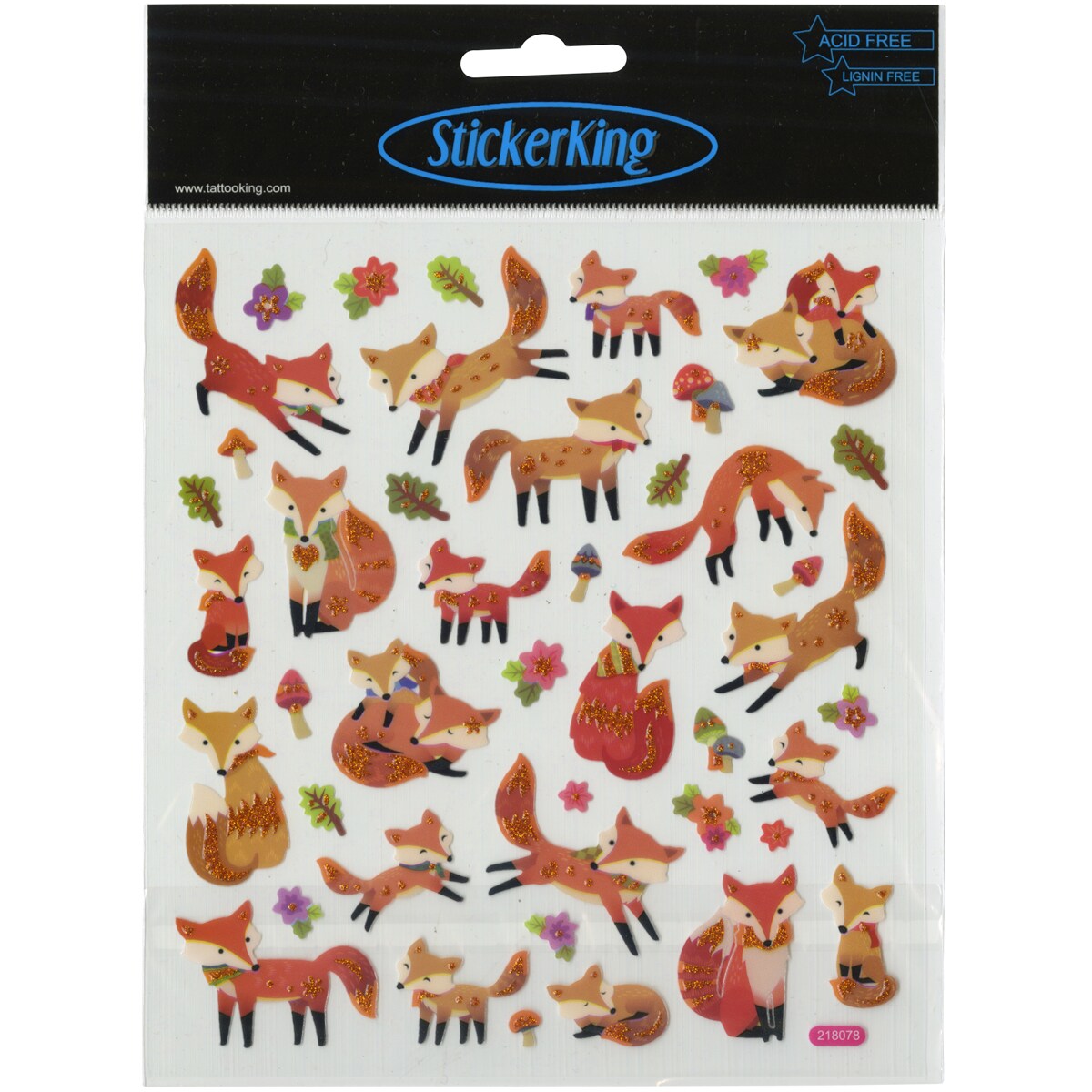 Sticker King Stickers-Fun With Foxes | Michaels