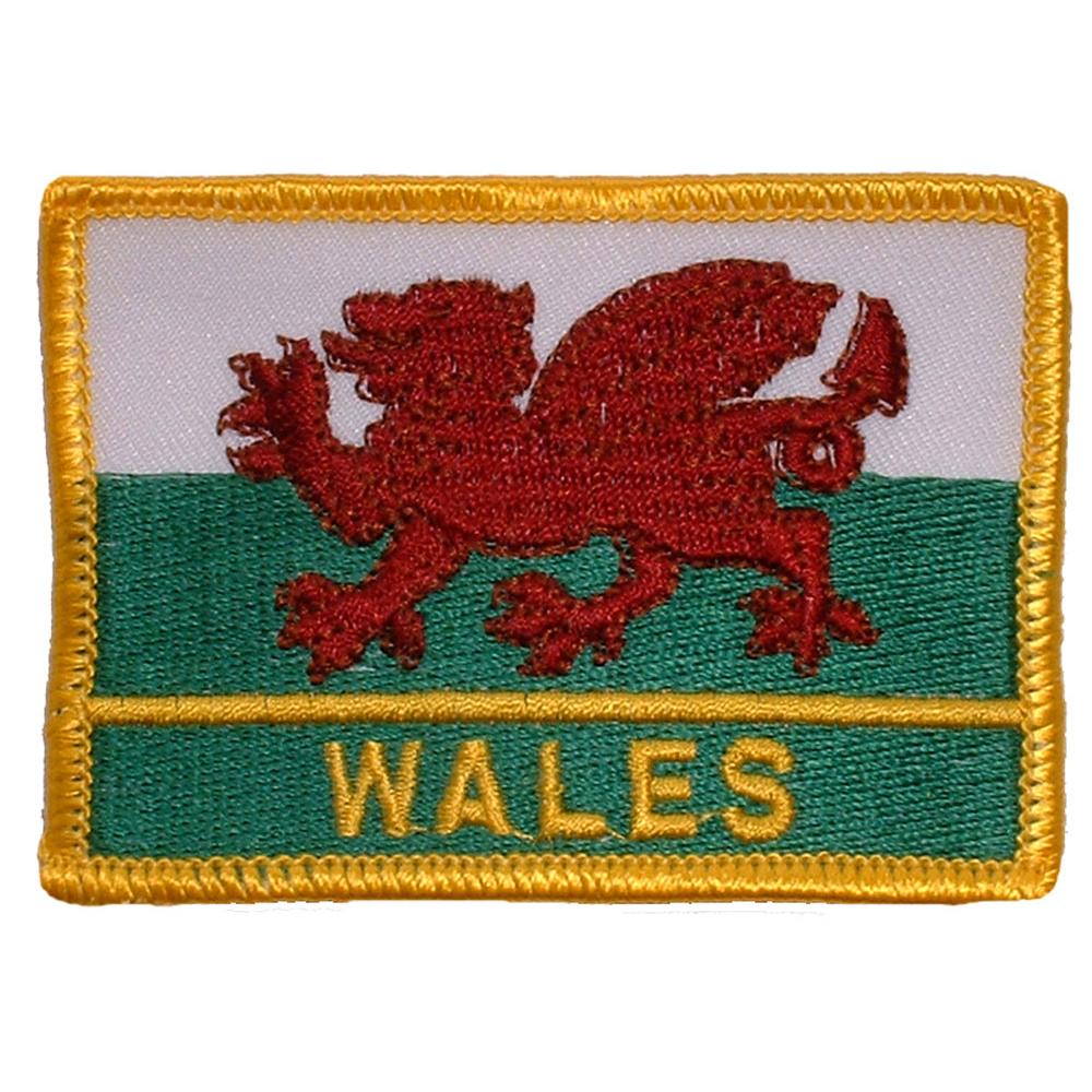 Wales Flag Patch 2 1/2" x 3 1/2" | Michaels