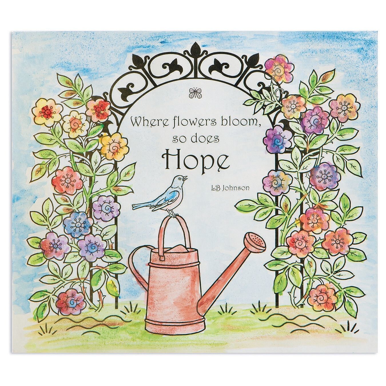 Paint Palette Craft Kit: Hope Garden (Pack of 24) | Michaels