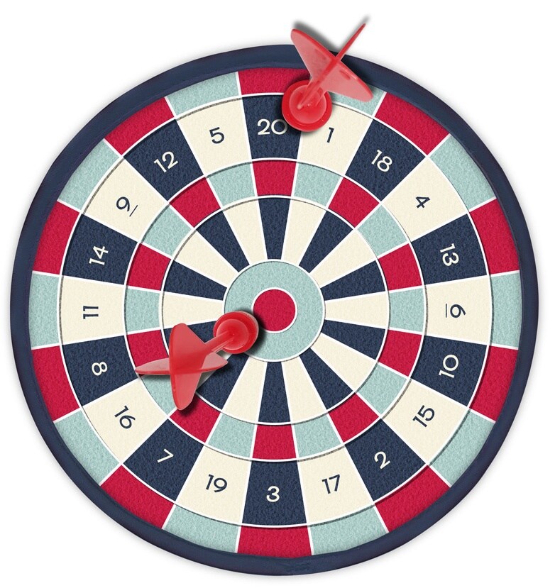 Lagoon Vintage Hook And Loop Darts | Michaels