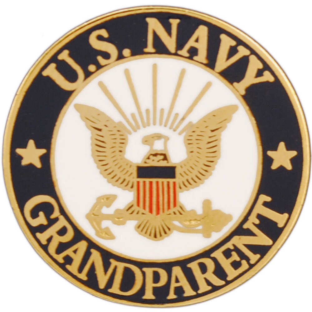 Eagle Emblems Pin-Usn Logo, Grandparent (1-1/4") | Michaels