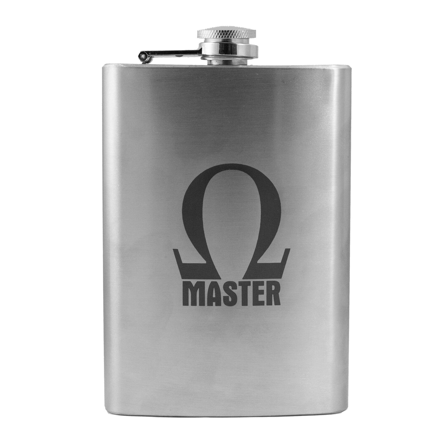 8oz Ohm Master Stainless Steel Flask | Michaels