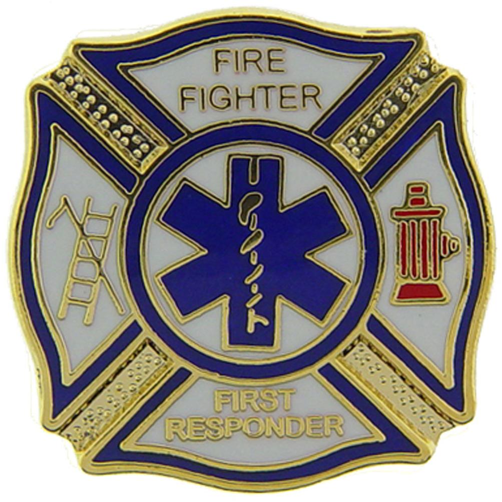 1st Responder Fire Shield Pin 1" | Michaels