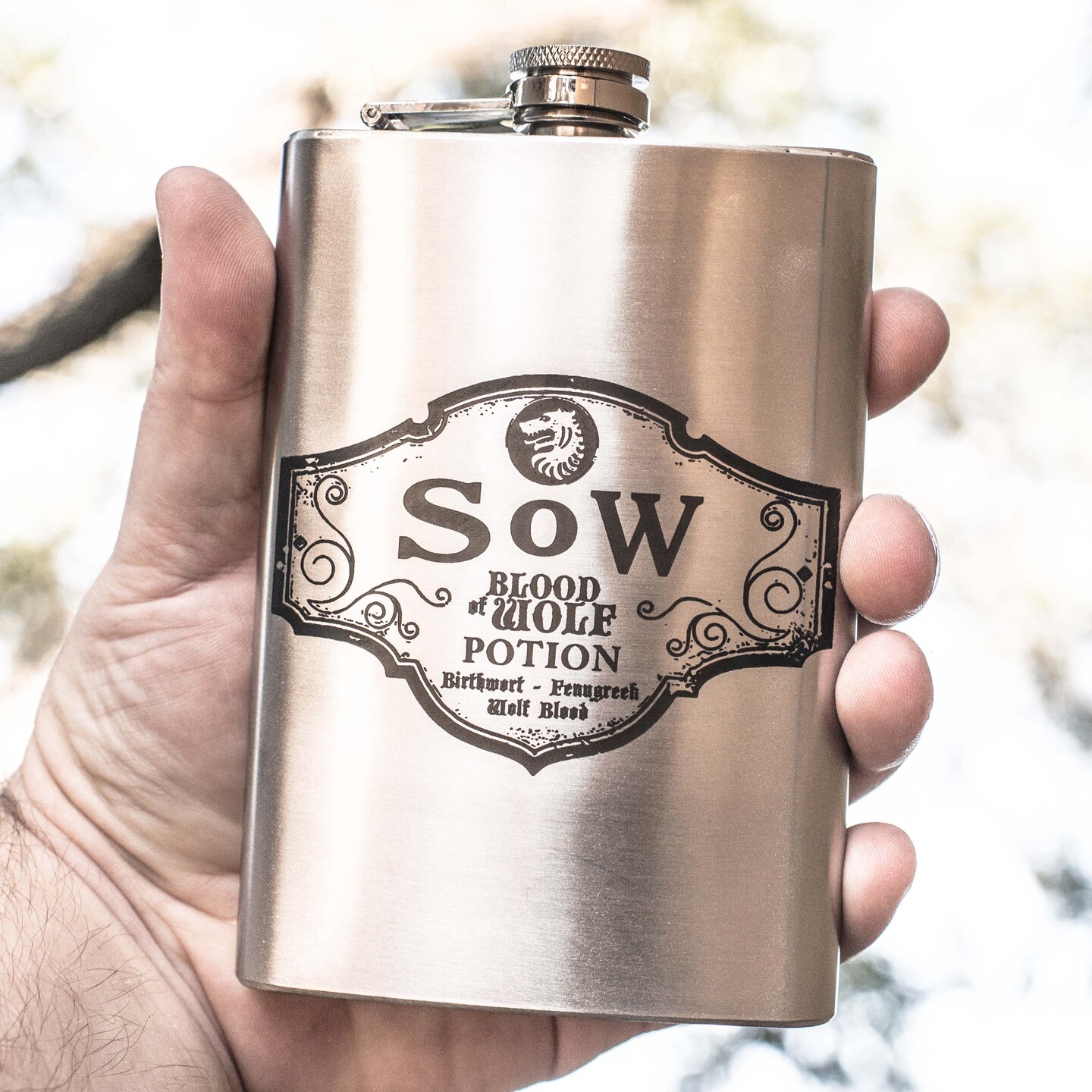8oz SoW Potion Stainless Steel Flask | Michaels