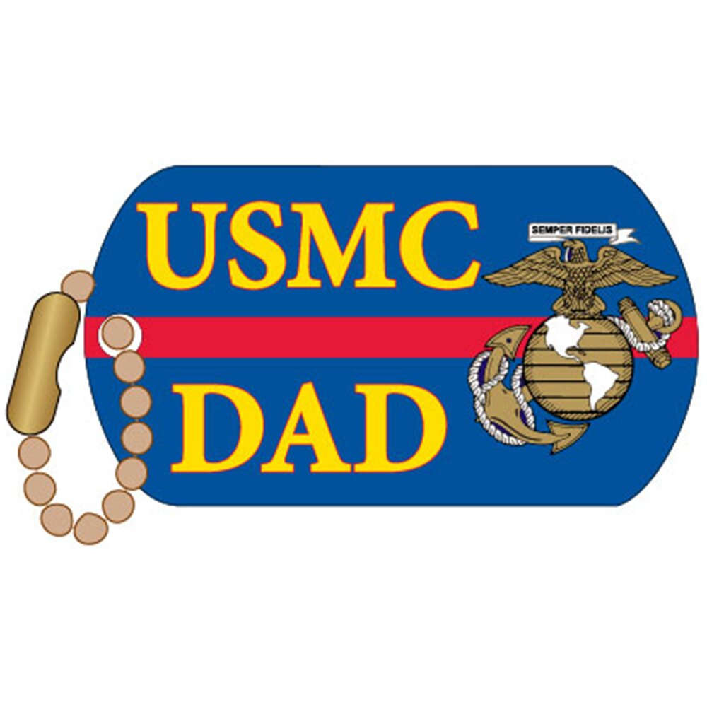 Eagle Emblems Pin-Usmc Logo,Dad "Dog Tag" (1-1/4") | Michaels