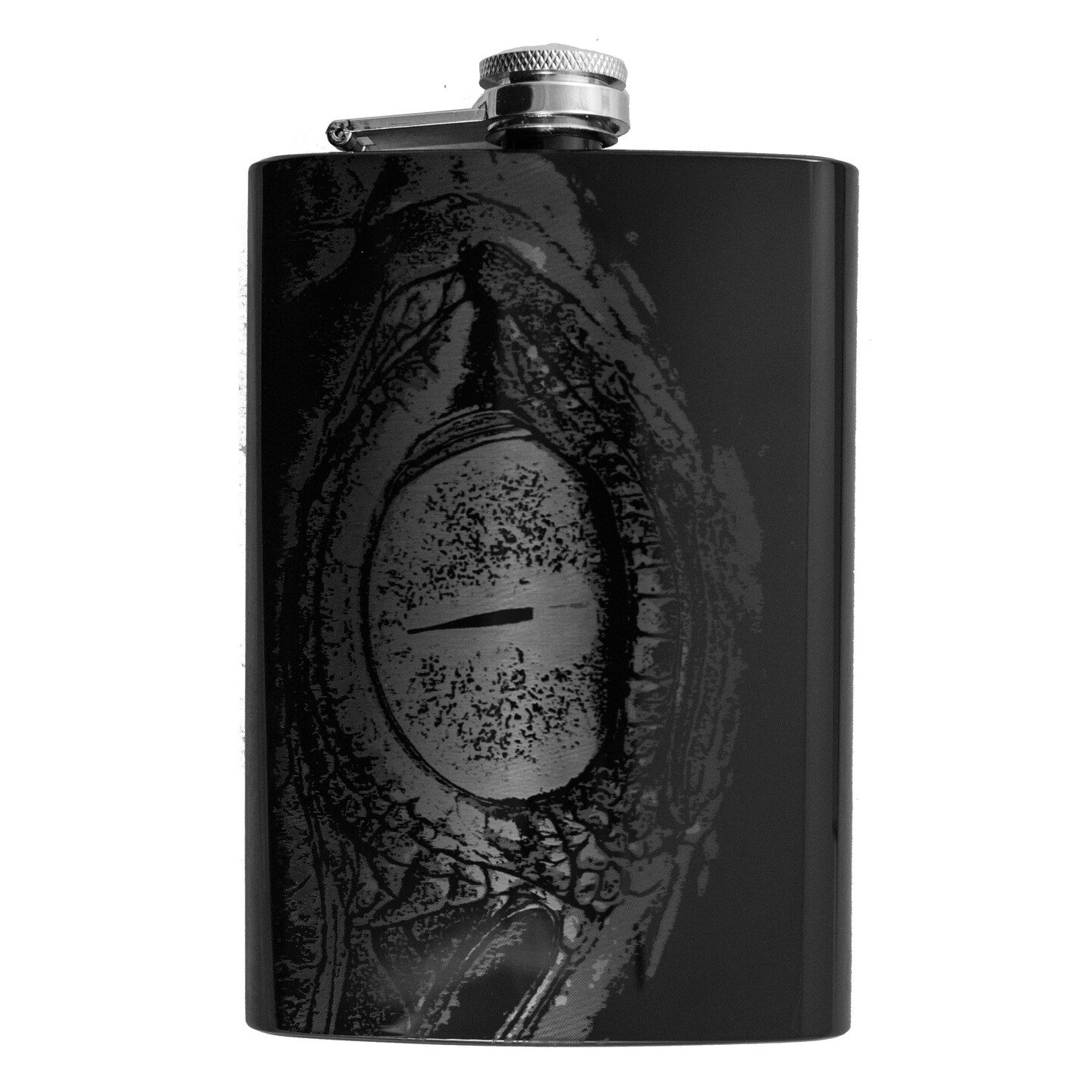 8oz Dragon Eye Black Flask | Michaels