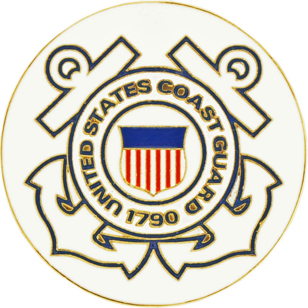 U.S. Coast Guard Logo Pin 1 1/2" | Michaels