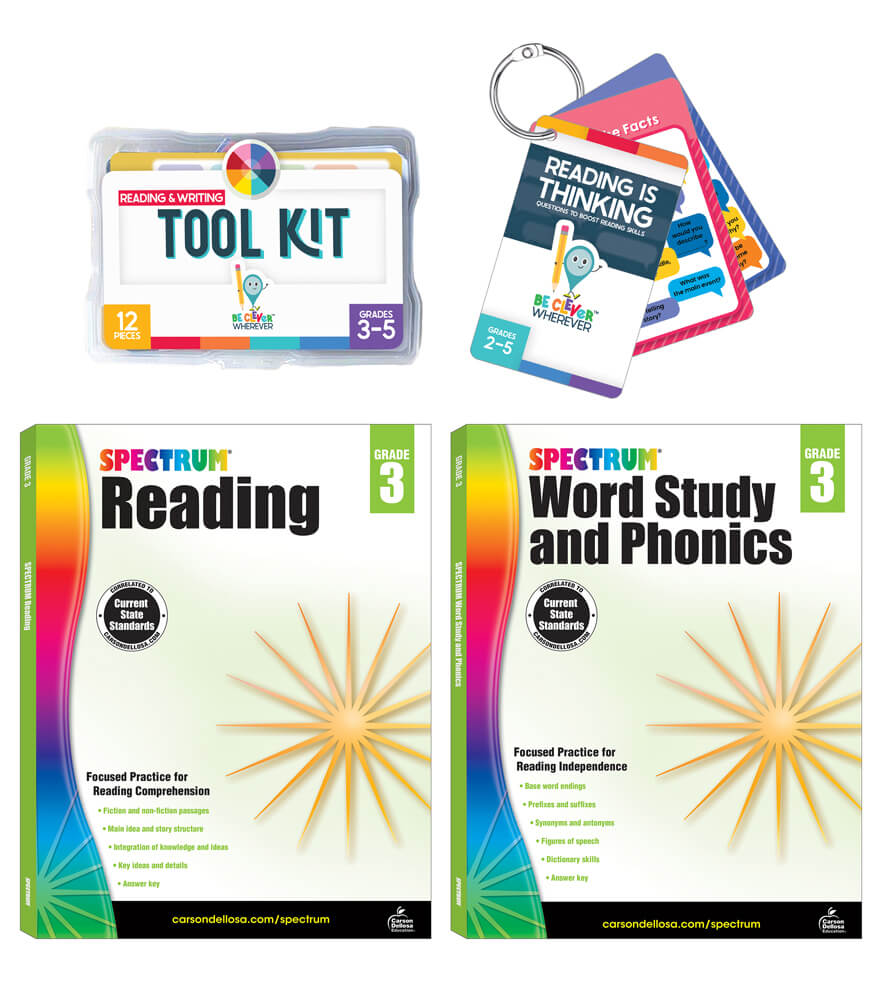 Carson Dellosa Student Literacy Bundle, Includes Phonics and Reading ...