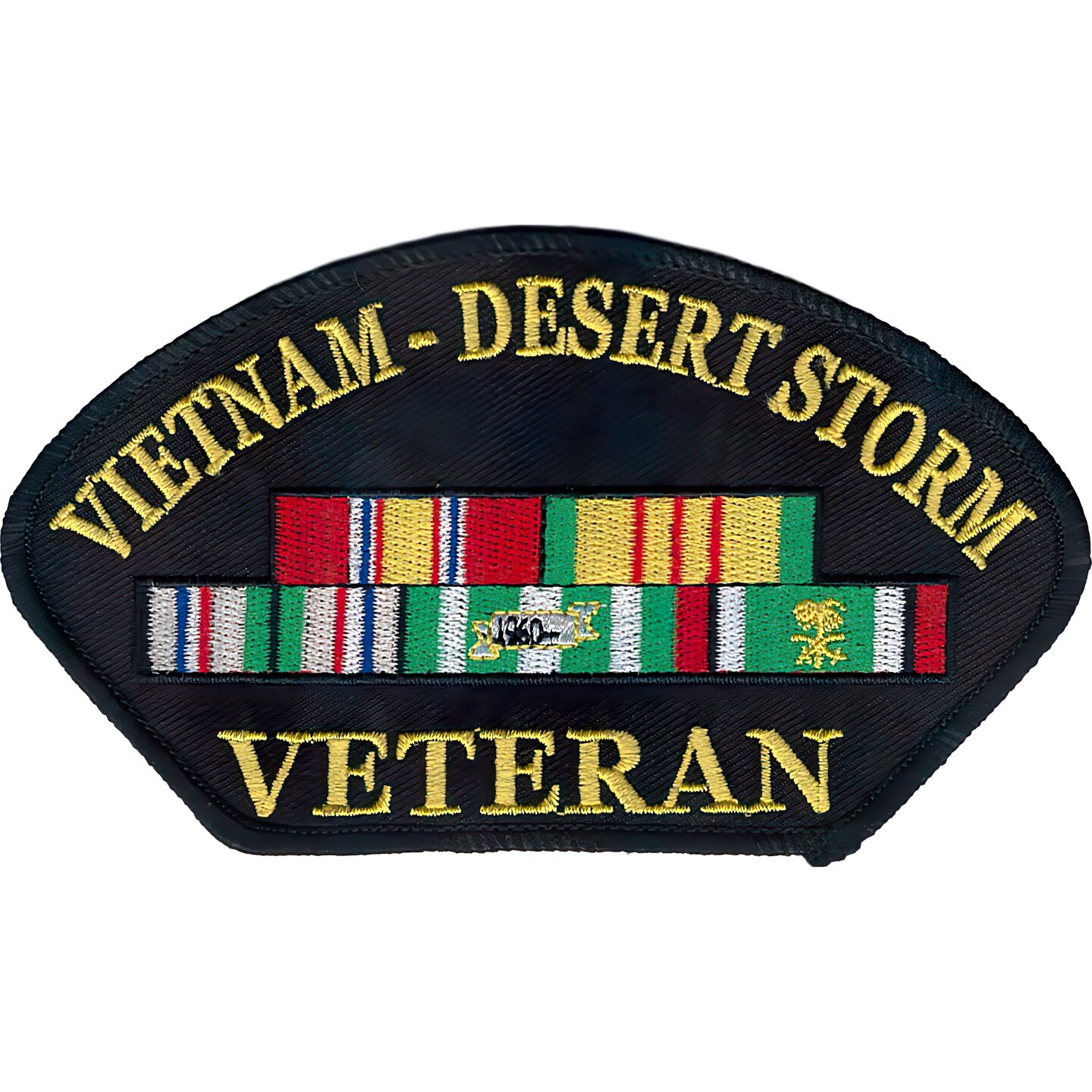 Desert Storm & Vietnam Veteran Hat Patch 2 3/4"x 5 1/4" | Michaels