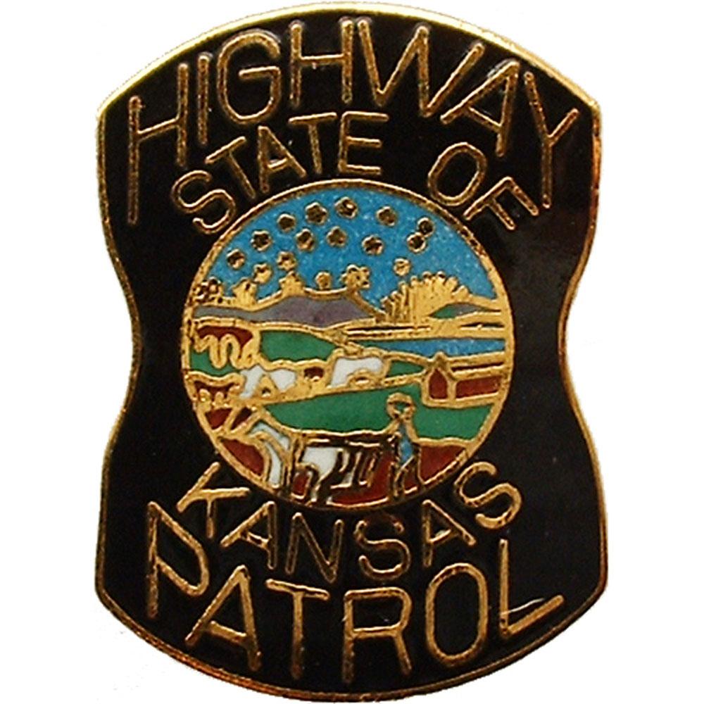 Kansas Highway Patrol Pin 1" | Michaels