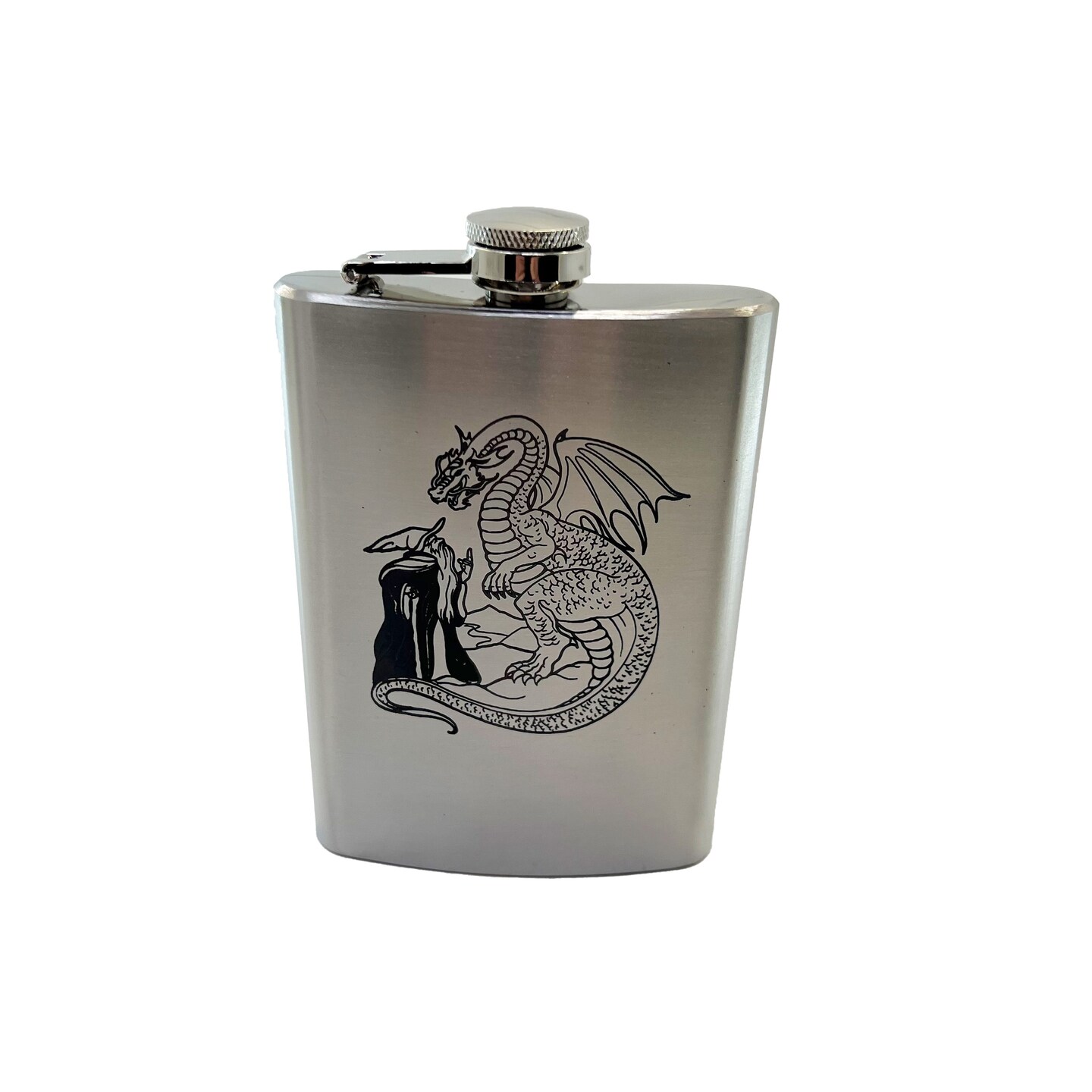 8oz Wizard and Dragon Stainless Steel flask | Michaels