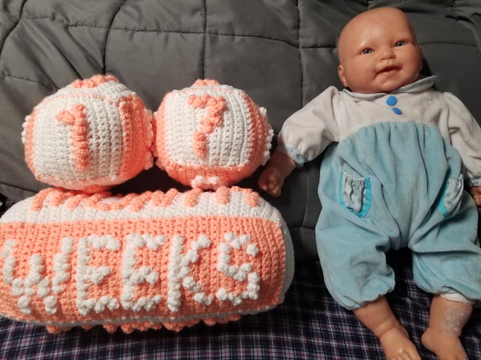 Made to Order: Baby Milestones blocks bubble letters | MakerPlace by ...