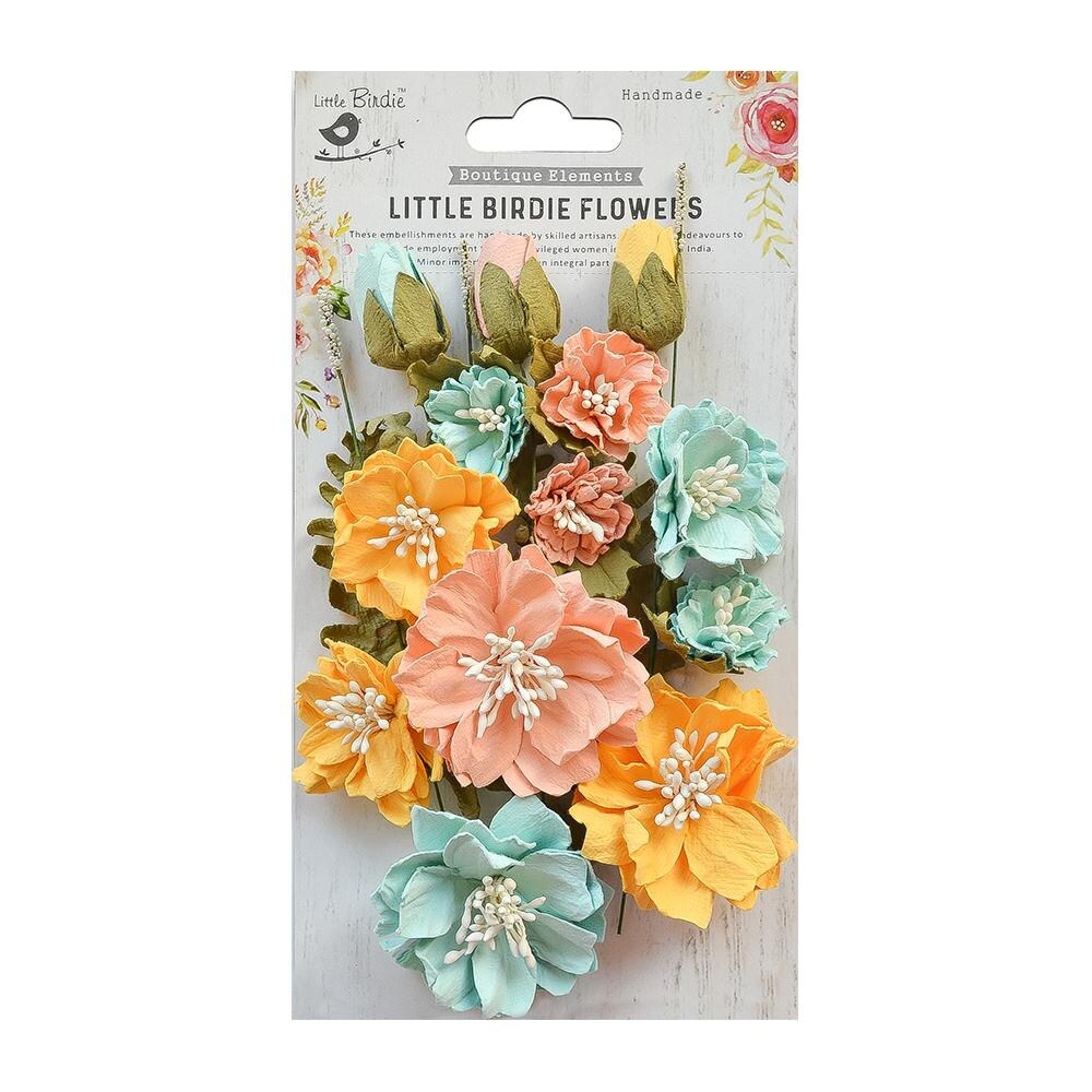 Little Birdie Natalie Paper Flowers 20/Pkg | Michaels