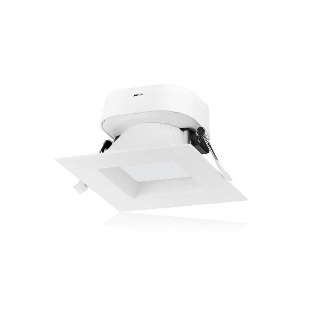 7 watt LED Direct Wire Downlight 4 inch 5000K 120 volt Dimmable Square ...
