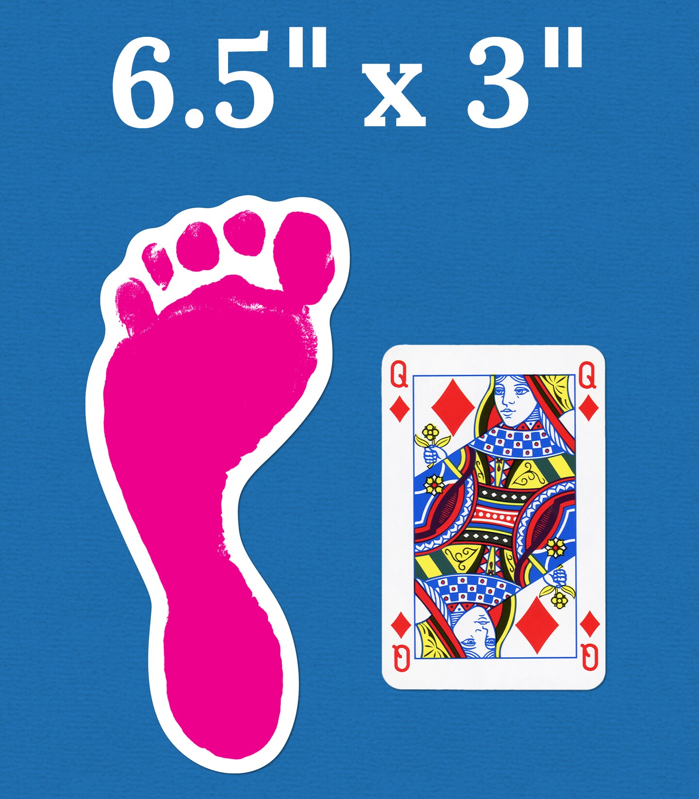 Carson Dellosa 54-Piece Feet Cutouts, Colorful Footprints for ...