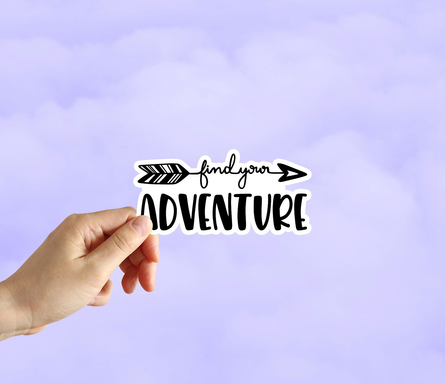 Find Your Adventure Sticker, Explore Sticker, Travel Sticker, Water ...